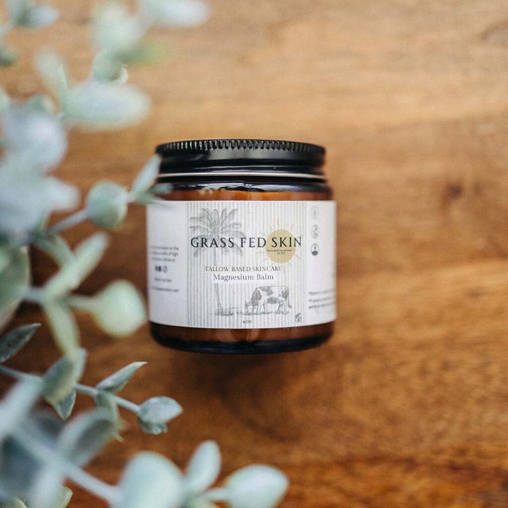 Magnesium Balm | Grass Fed Skin